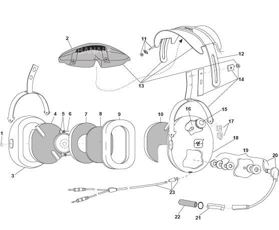 Repair Parts David Clark